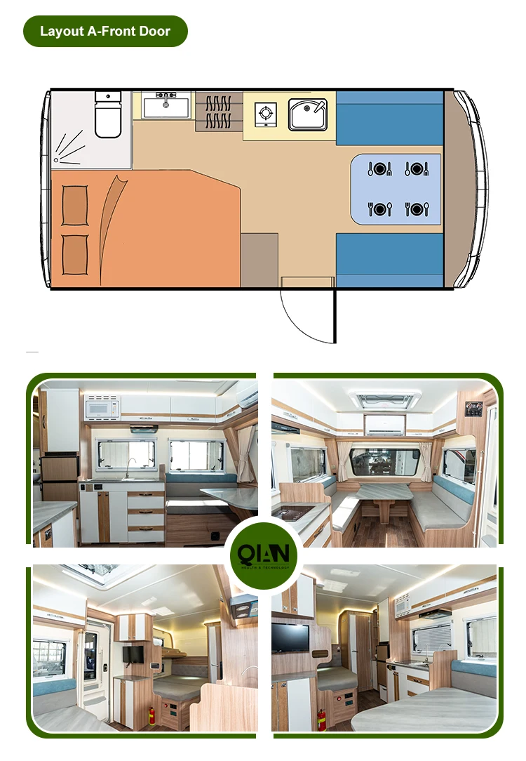 Customize RV Camper Trailer - off Road Tourist Motorhome