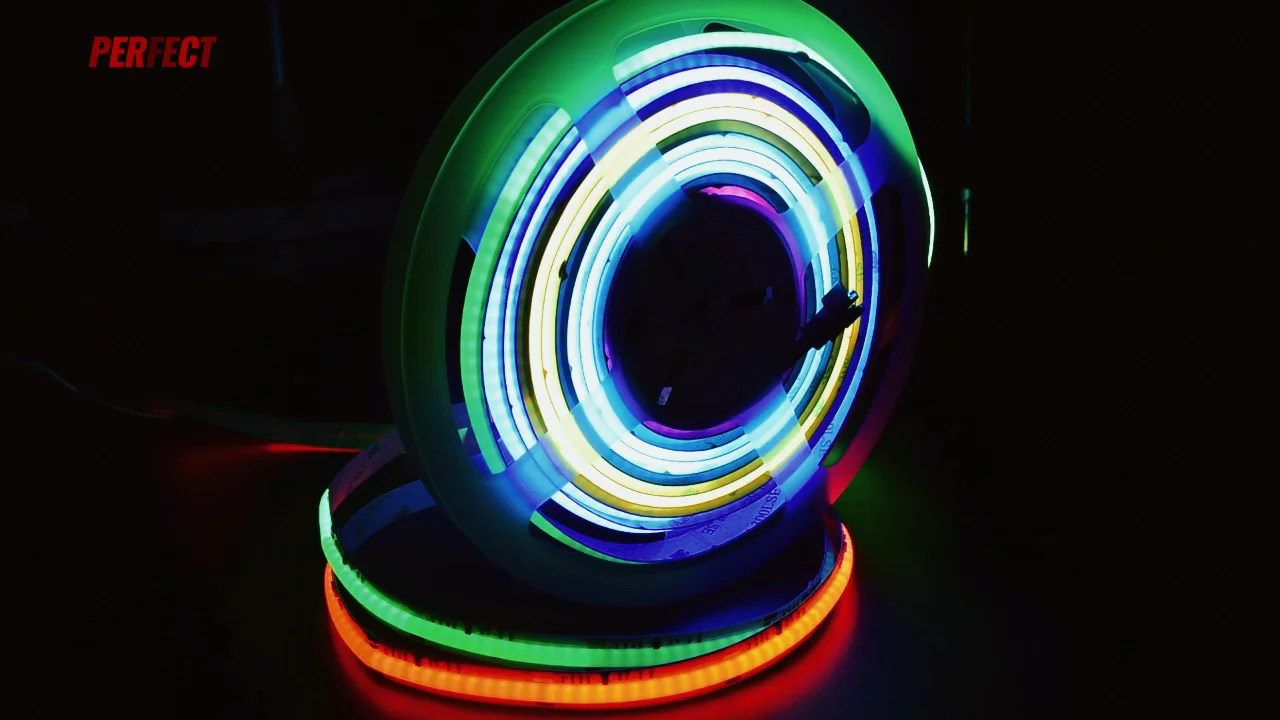 Rgb Ws2811 Pixel/addressable Cob Led Strip 3 Years Warranty Ce Rohs ...