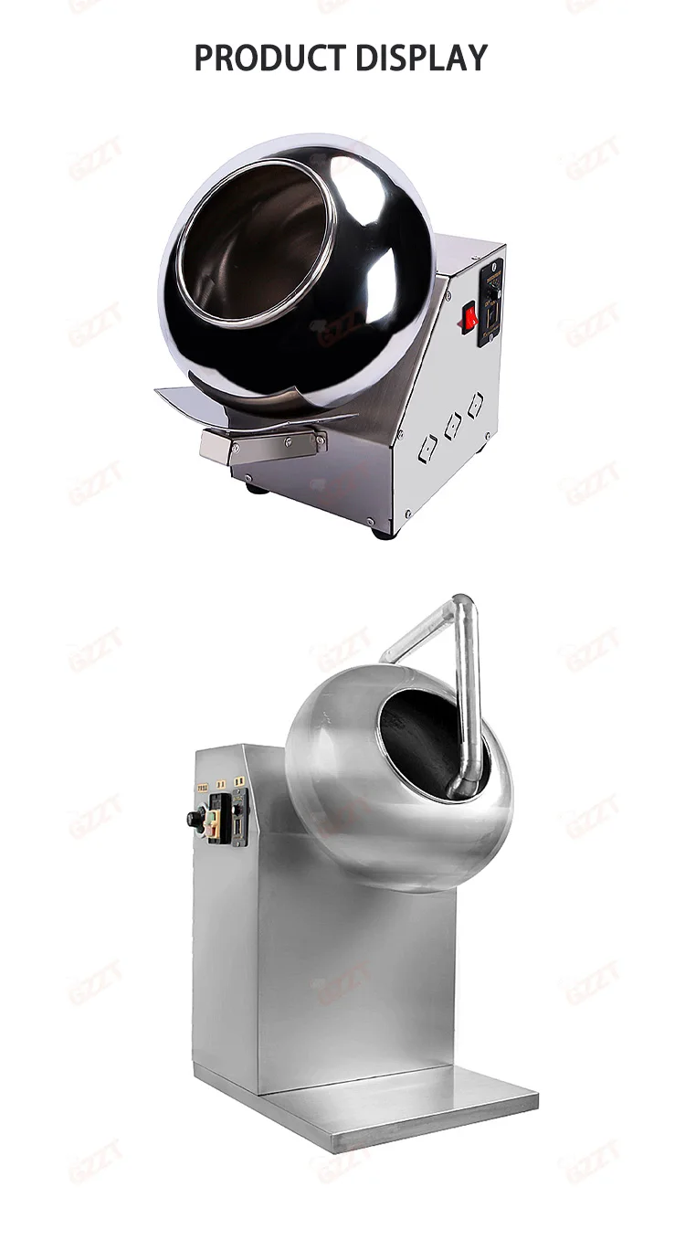 Multi-function Commercial Chocolate Coating Machine Automatic Rotating ...