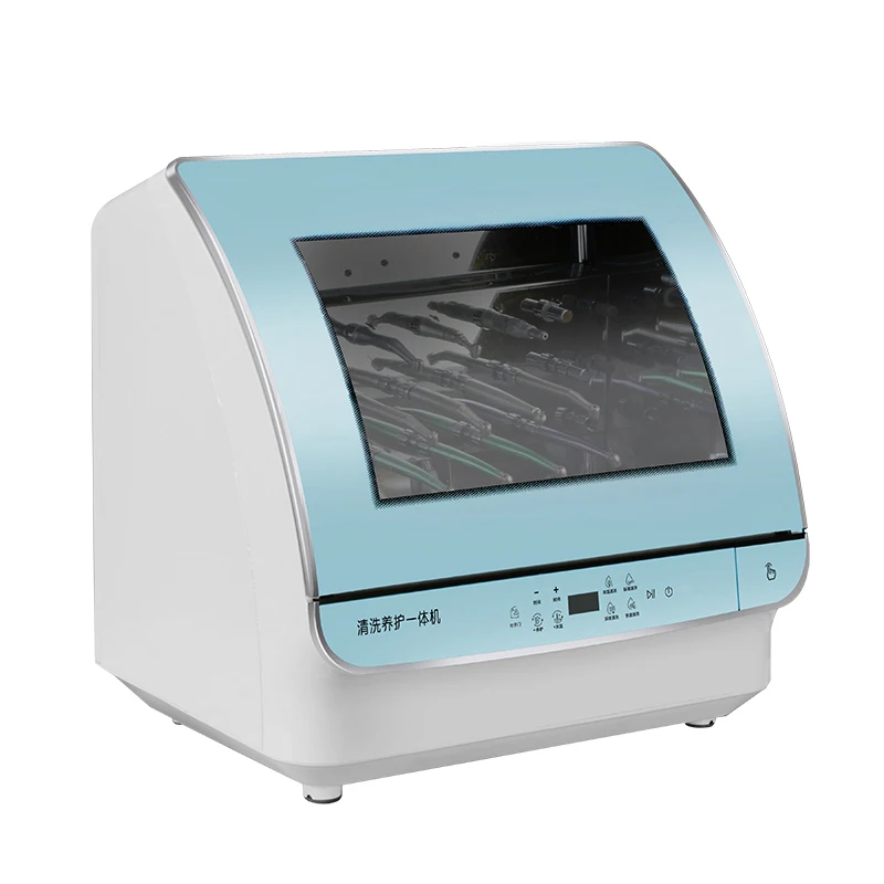 3 In 1 Dental Handpiece Maintenance Machine Dental Cleaning Lubricating ...