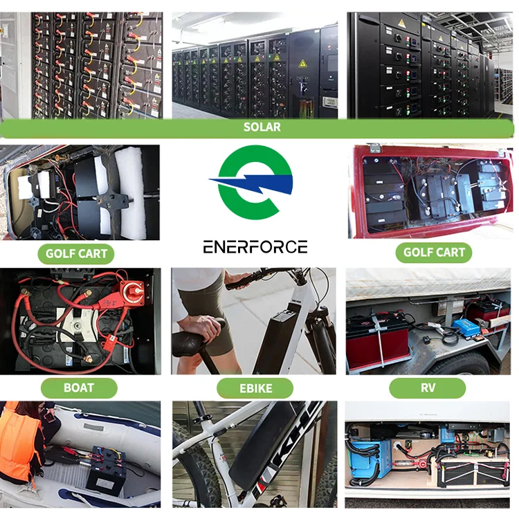 Enerforce 12V 100AH 200ah 300ah Li-ion Lithium-ion Battery LiFePO4 ...