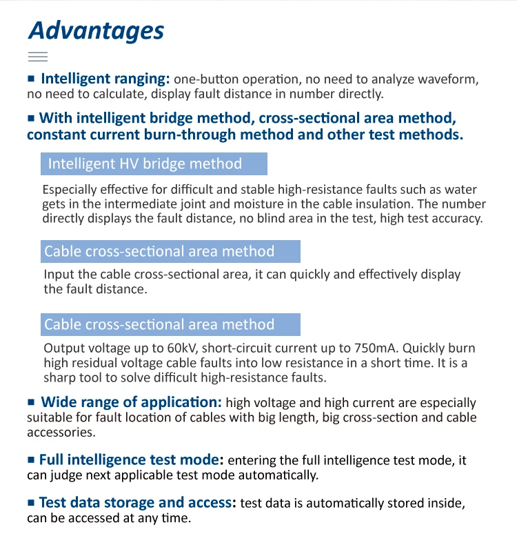 Tanbos Lb4/60a Electric High Voltage Underground Cable Fault Locator ...