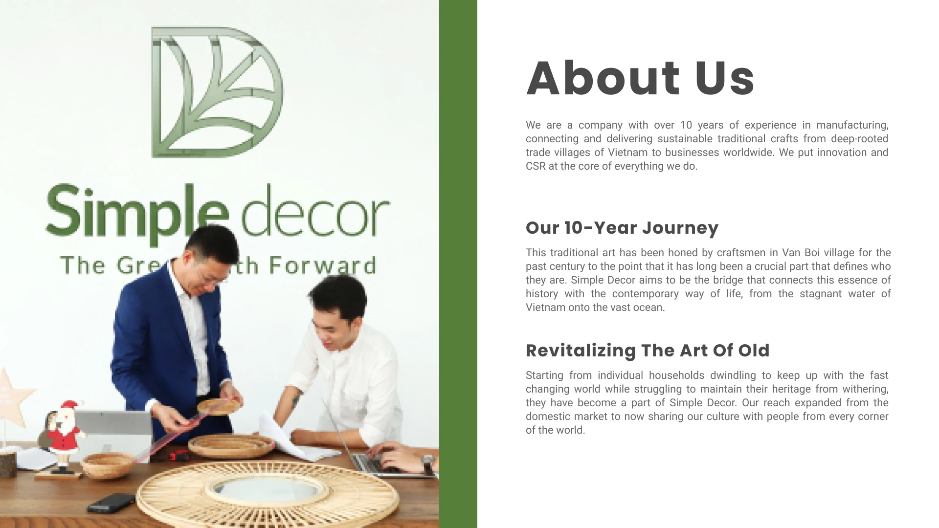 Simple Decor Vintage Hand Woven Natural Bamboo Storage Basket ...