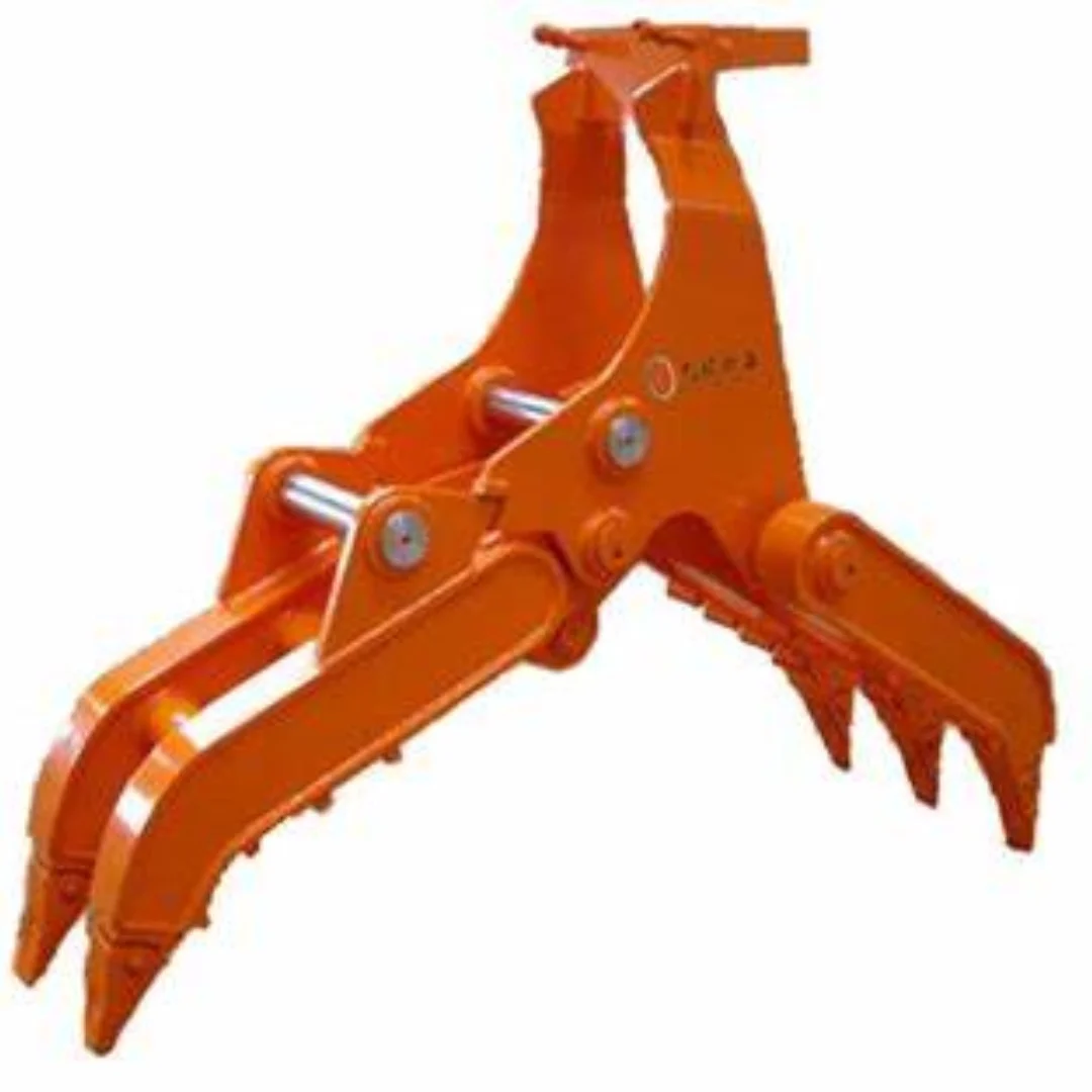 Machinery Attachment Hydraulic Excavator Wood Grabber