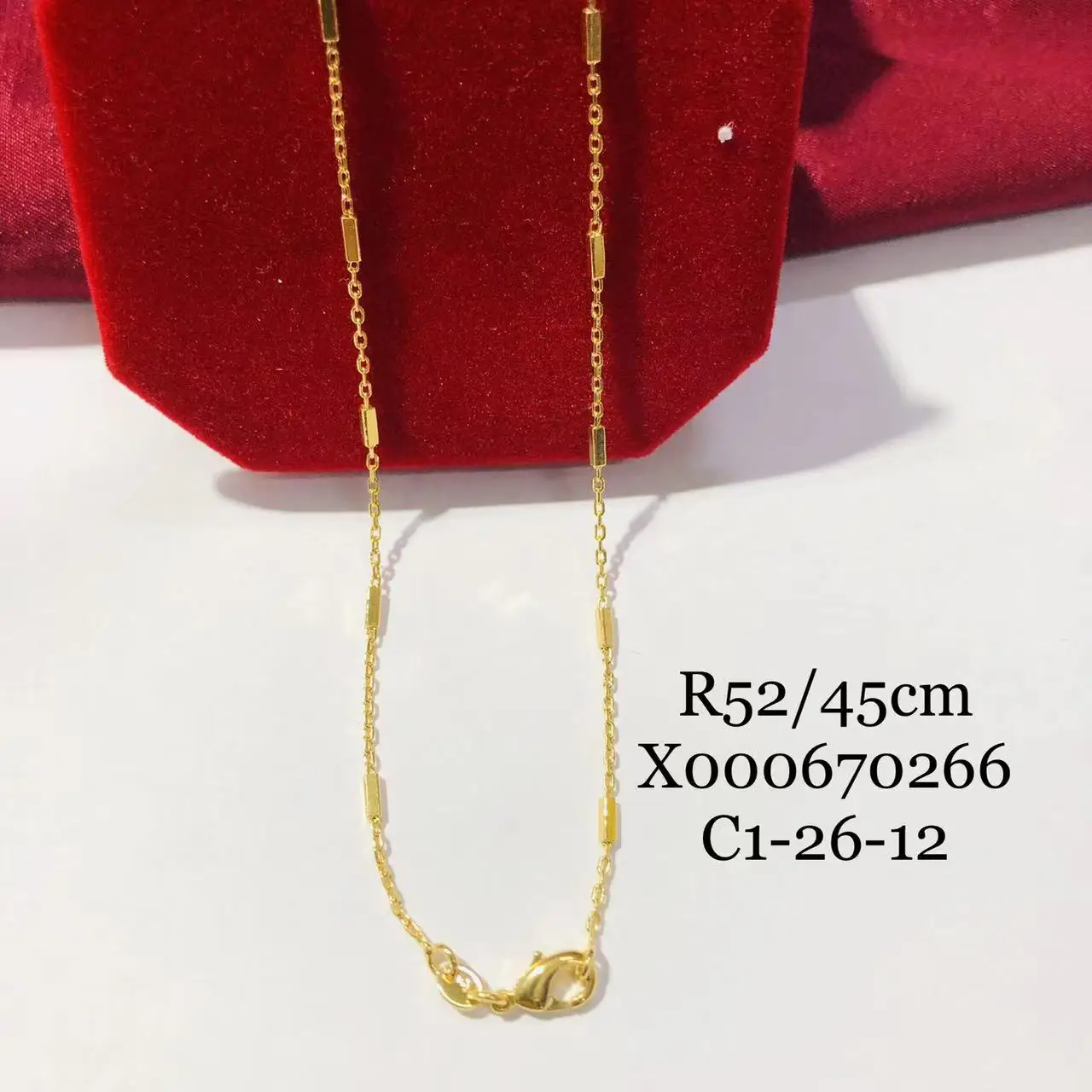 Xuping China Gold 24K Costume Jewels - New Design Necklace