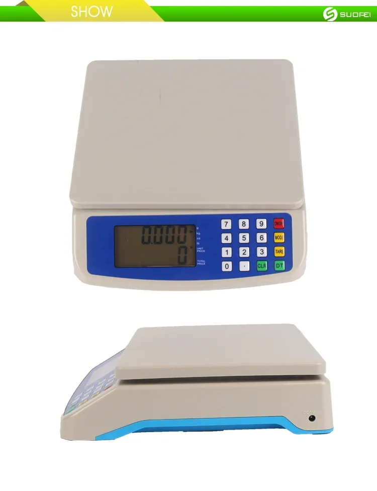 30kg/1g Accuracy Lcd Display Counting Weight Balance For Commercial ...