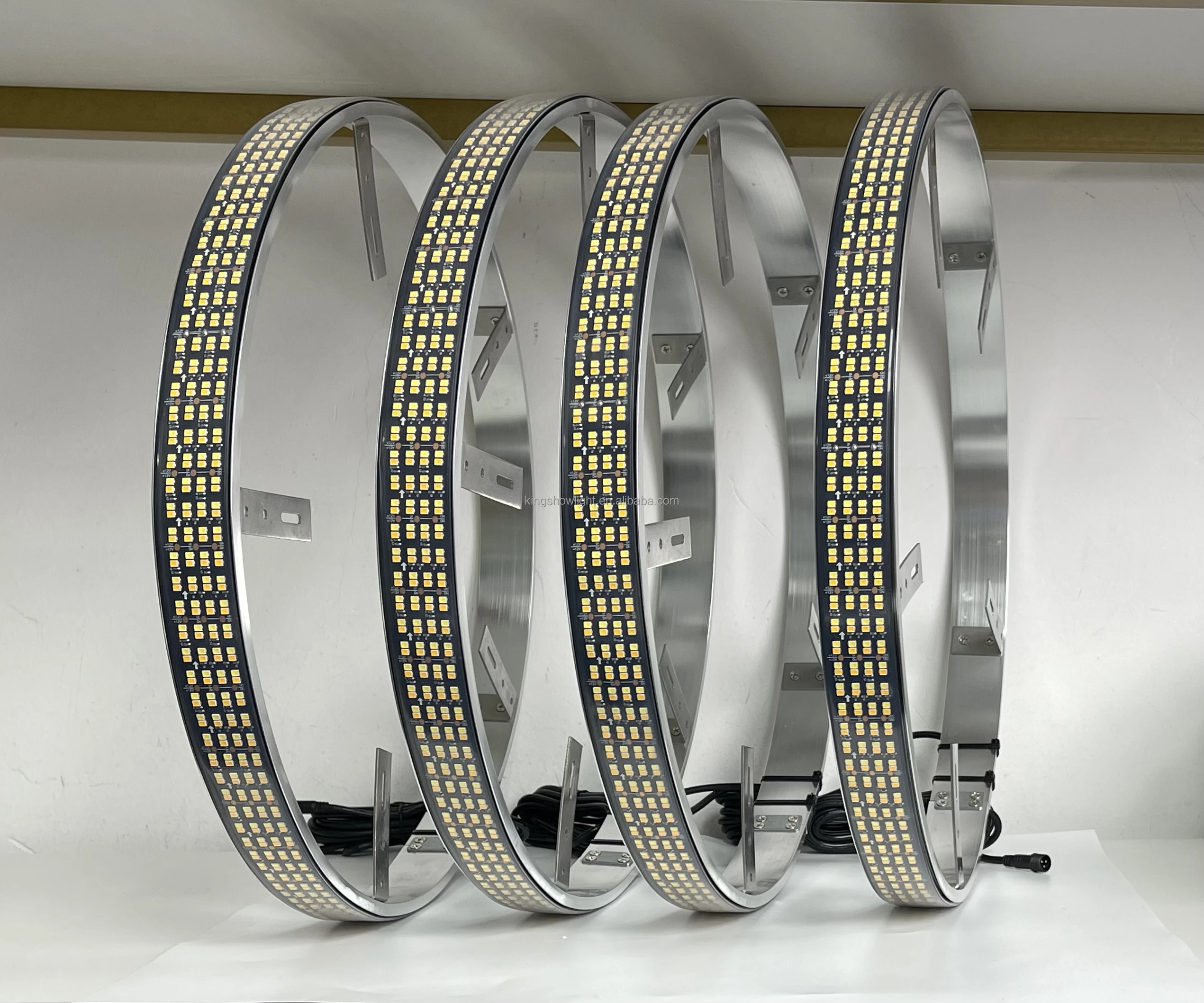 Kingshowstar 2023 Switchback 4 ROW LED Wheel Lights for Trucks