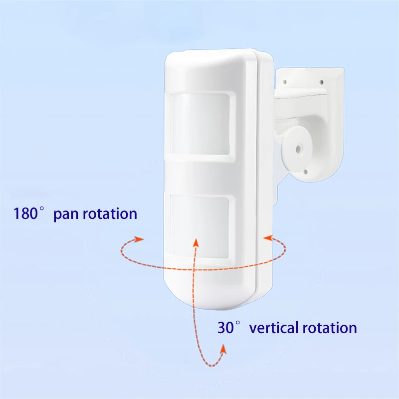 Universal Bracket for 180° Pan Rotation - Witzone Motion Sensors