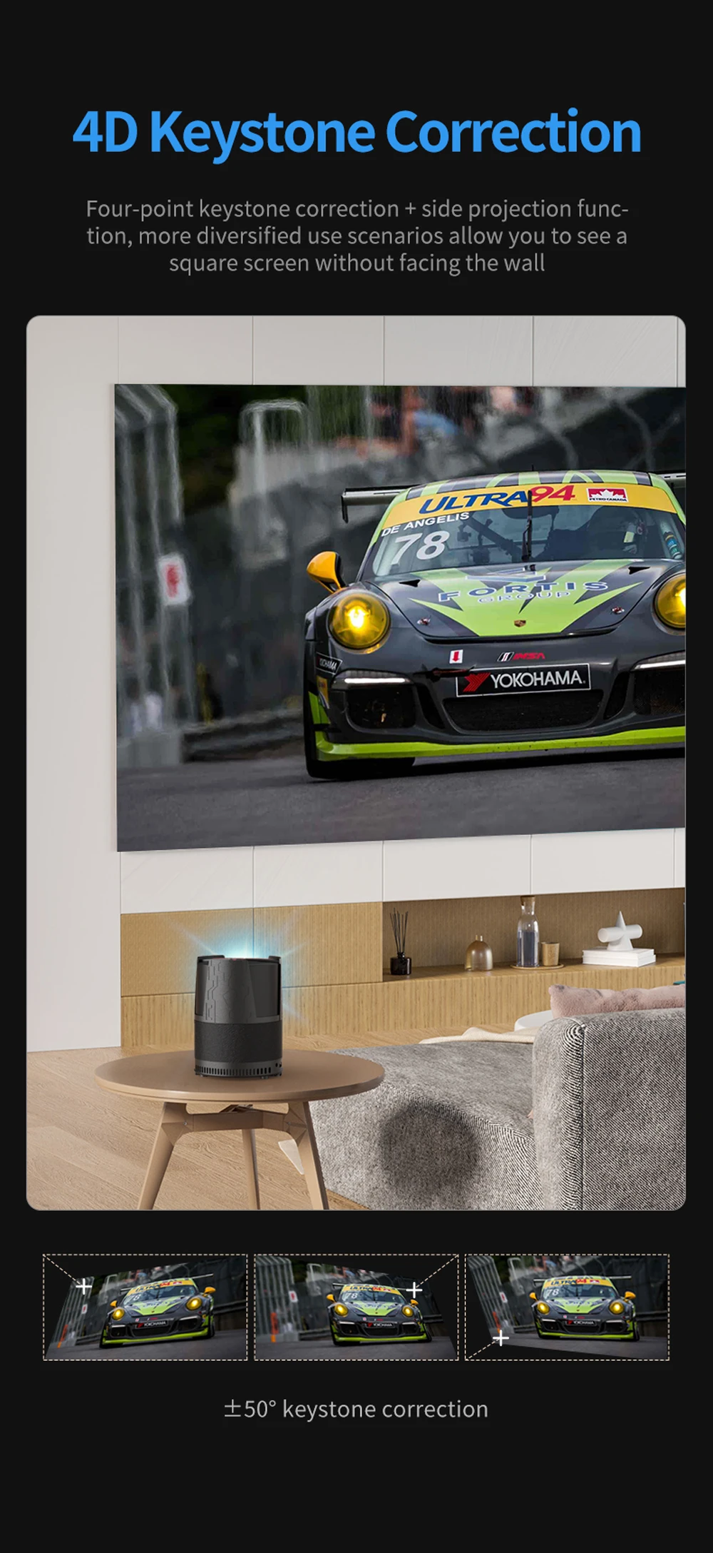 Oem Home Theater Lcd Led Projector 1080p Full Hd Video Proyector Home ...