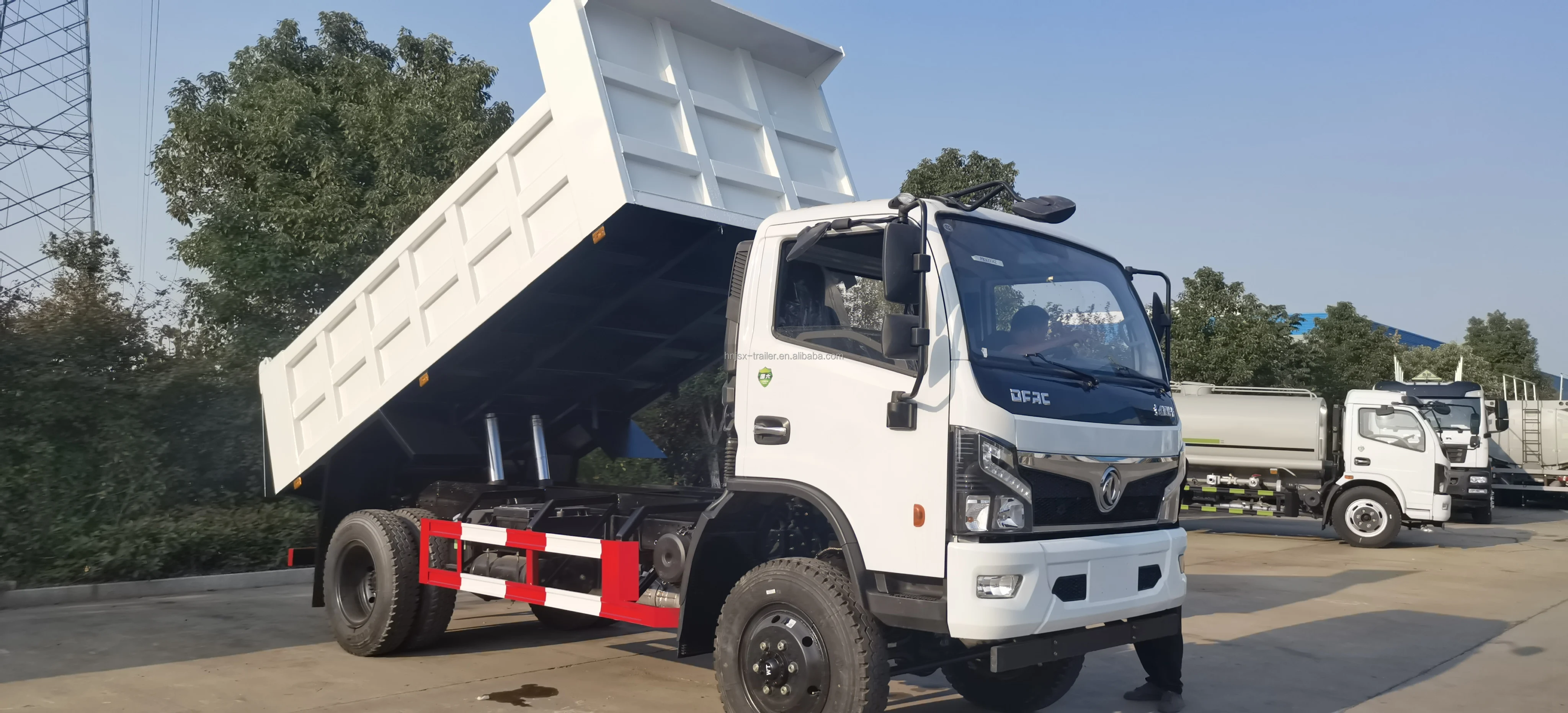 Dongfeng Dolica 4x4 Dump Truck - 7cbm Tipper Truck LHD