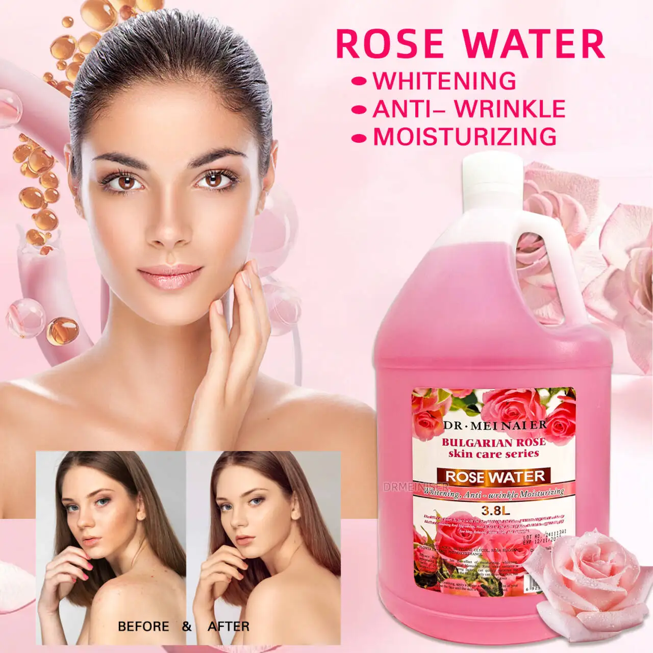 Alibaba.com: Private Label Vitamin C and Bulgaria Rose Water Facial ...