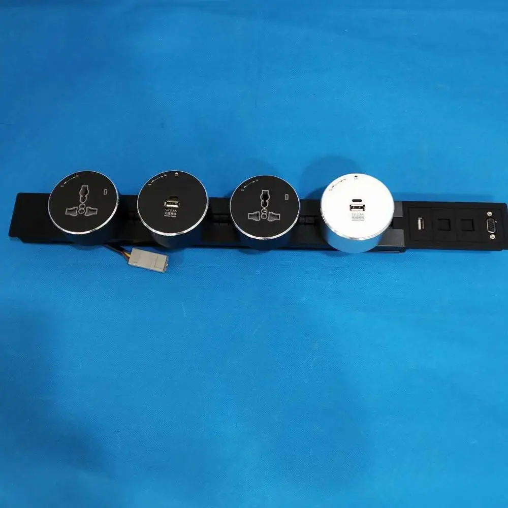 Movable Electrical Power Track Socket Outlets with GSS Power System