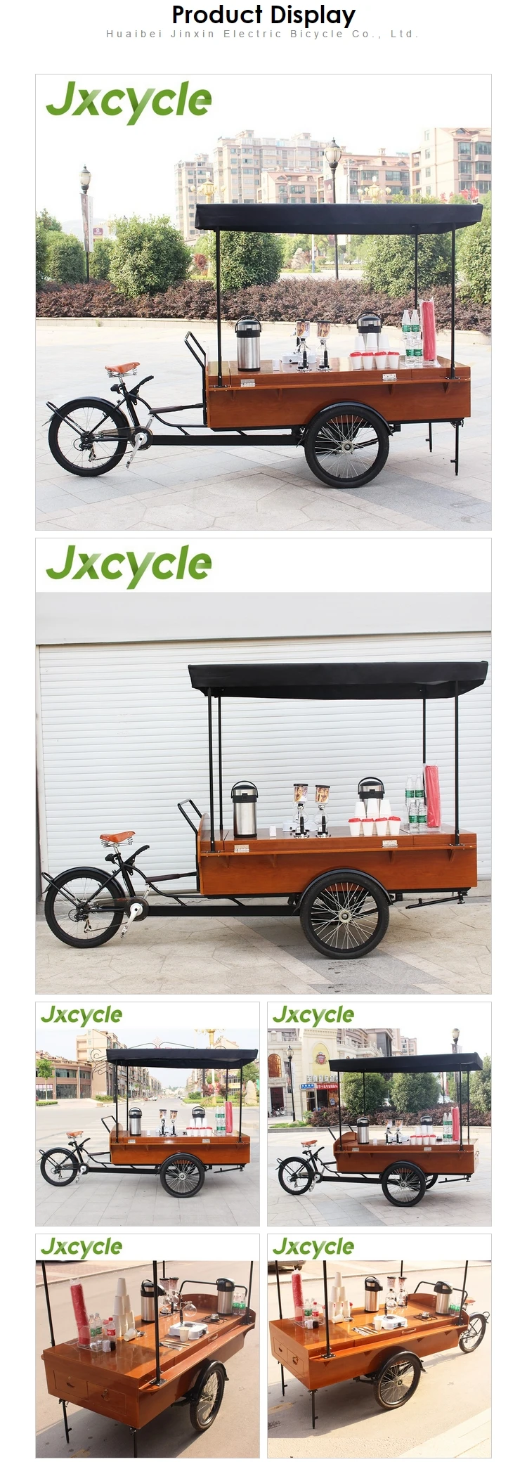 Fast Food Bicycle - High Productivity & Reliable Core Components