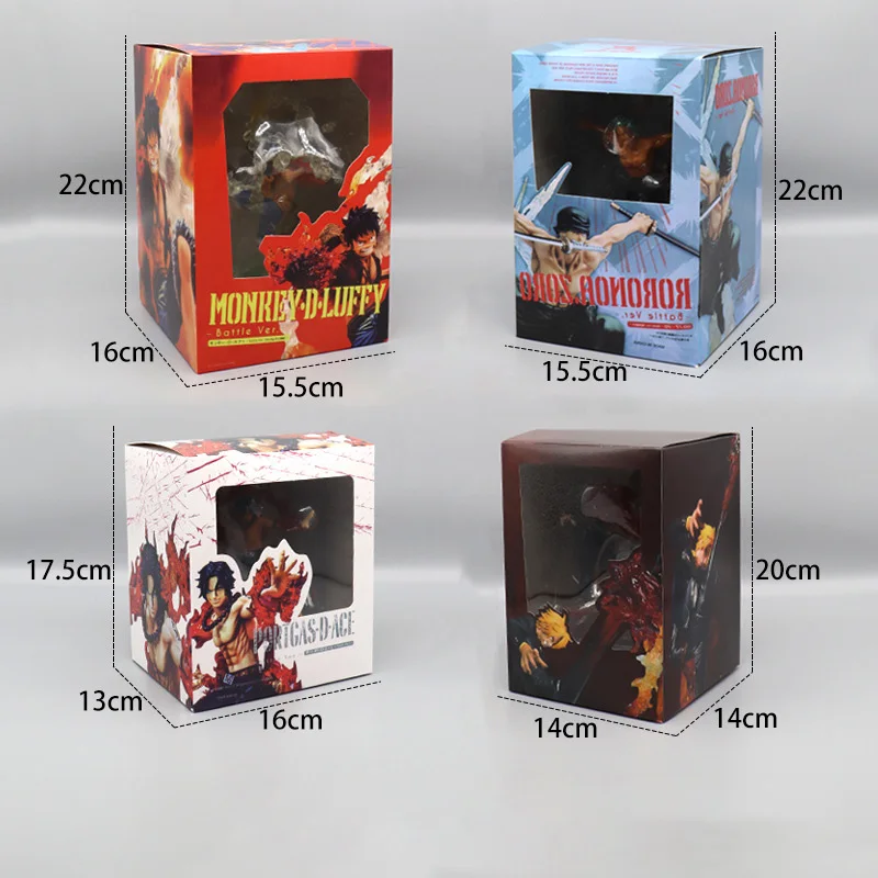 Japanese Popular Anime Classical Figures Luffy Zoro Sanji Cartoon ...