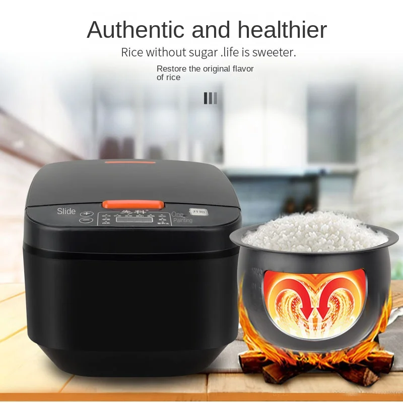 Small Kitchen Appliance Keep Warm Cooking Non-Stick Inner Pot Rice Electric Cooker 900w 1000w ...