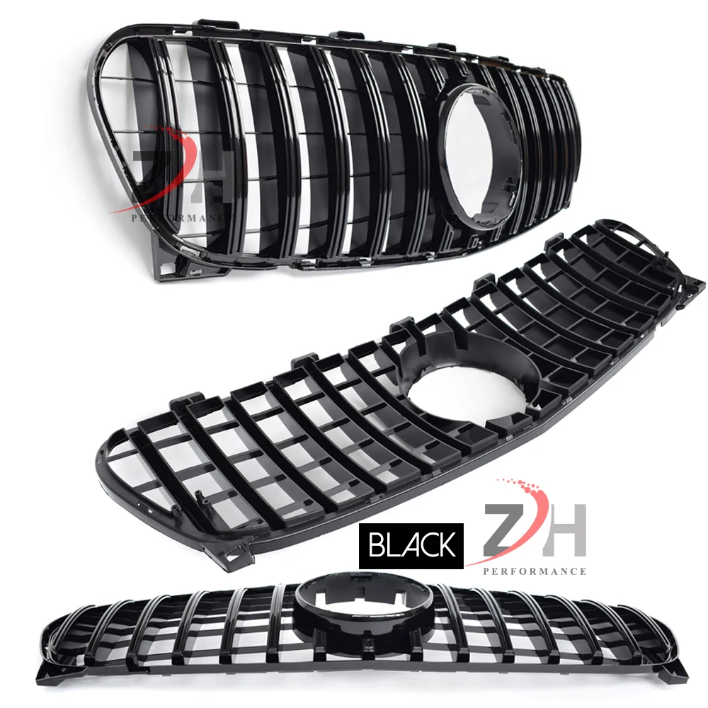 X156 Grille,Gtr Panamericana Front Bumper Hood Grill For Mercedes Gla ...
