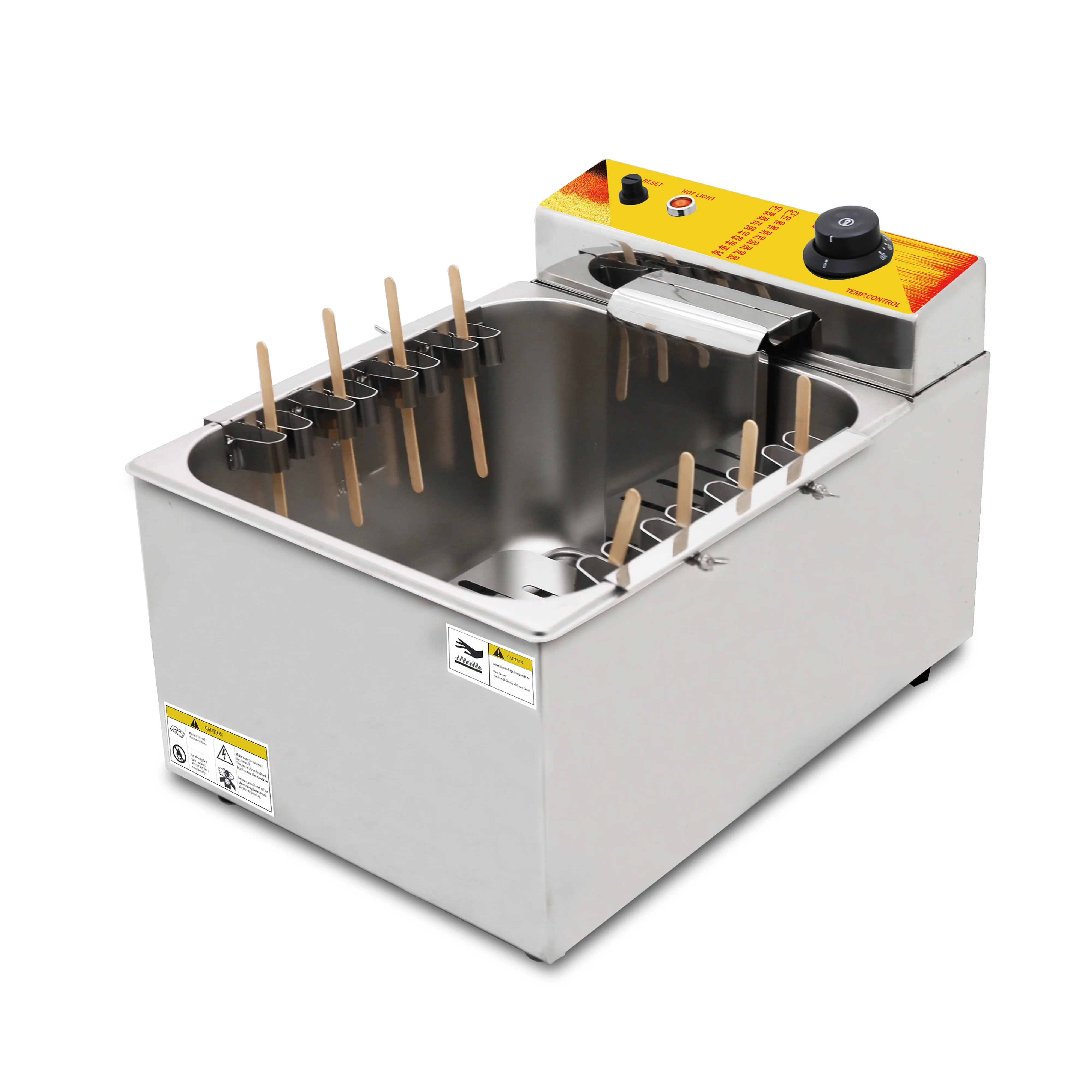 Commercial Korean Cheese Hot Dog Fryer Catering Equipment Corn Dog ...