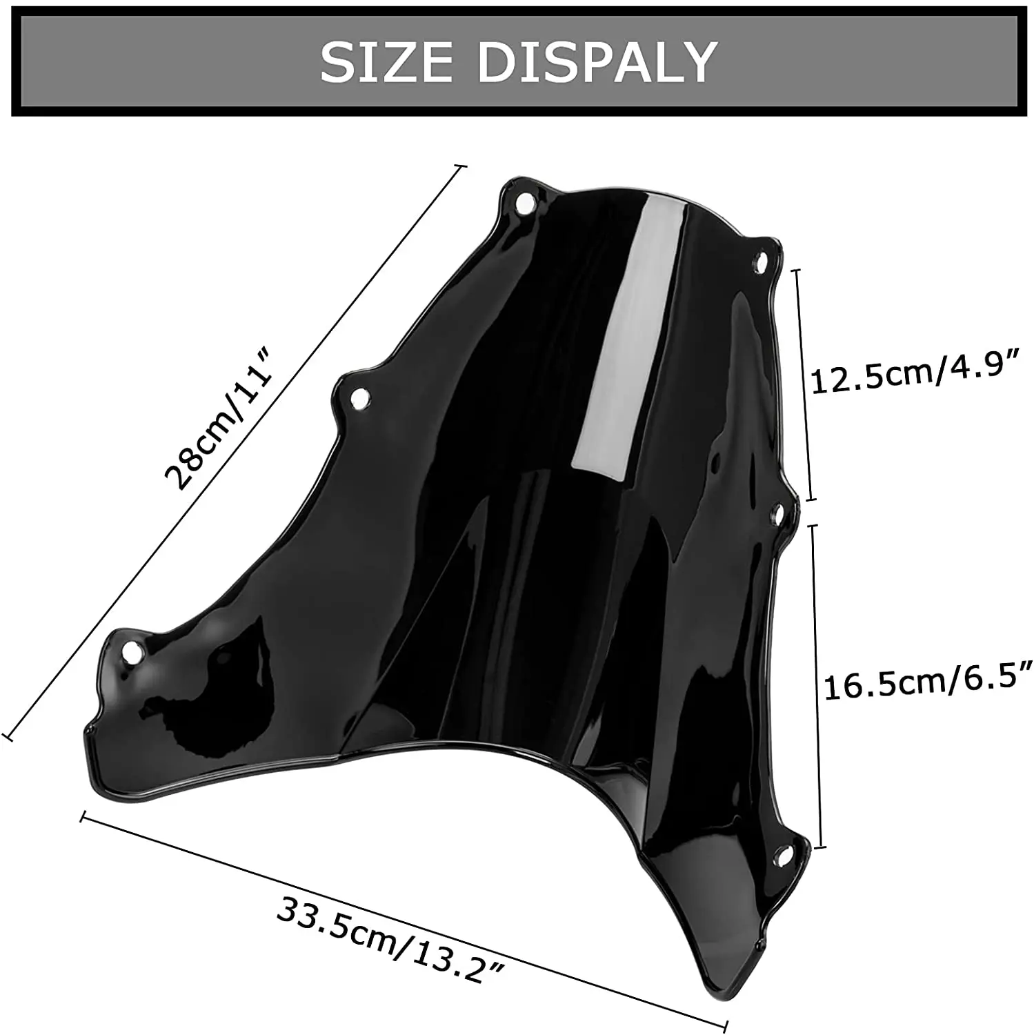 Racepro Rp8810-1417b Rp8810-1417c Rp8810-1417e Double Bubble Windshield ...