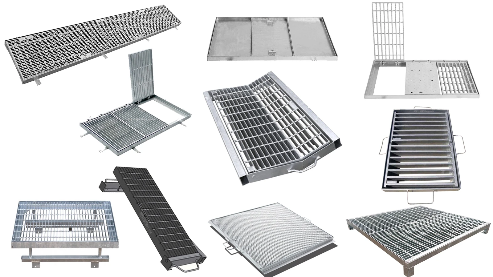 Storm Water Sump Pit Drainage Trench Drain Box Channel & Grate Drainage ...