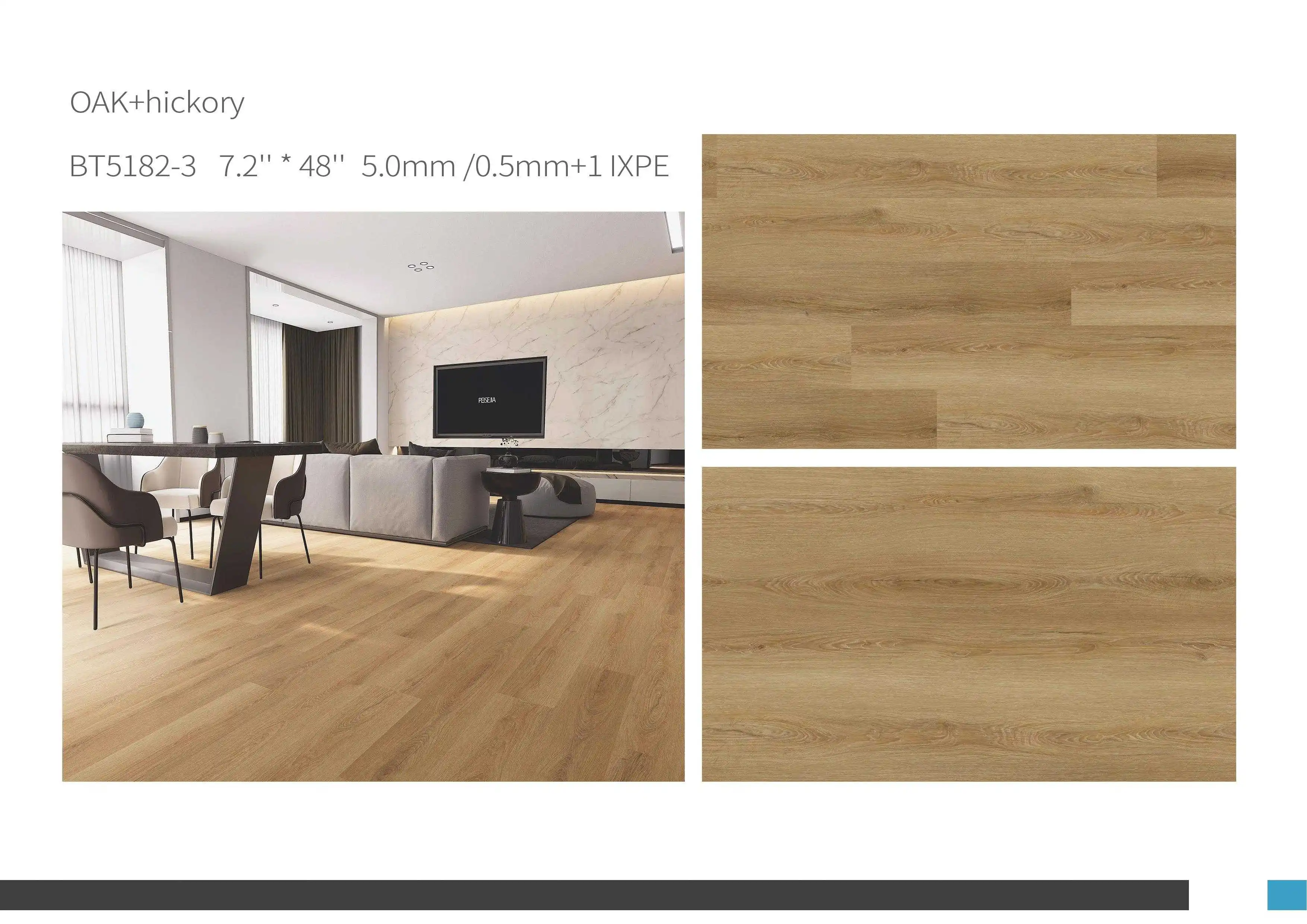 High-style Look Floor Tiles Expanded Polymer Core Statement-making Spc ...