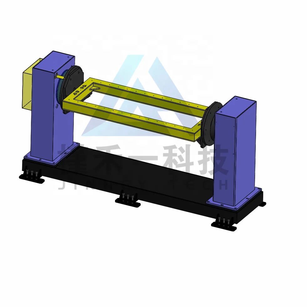 Electric controlled single axis welding robot welding positioner table ...