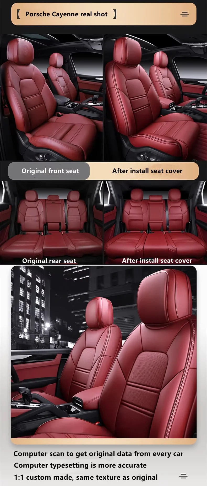 Upgraded Modified Racing Seat for BMW F80 M3 M4 M5 M6 X3 X6 High ...