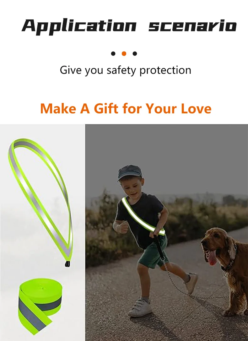HCSP Hi Vis Reflective Tape Reflect Polyester Material Backpacks Highly ...