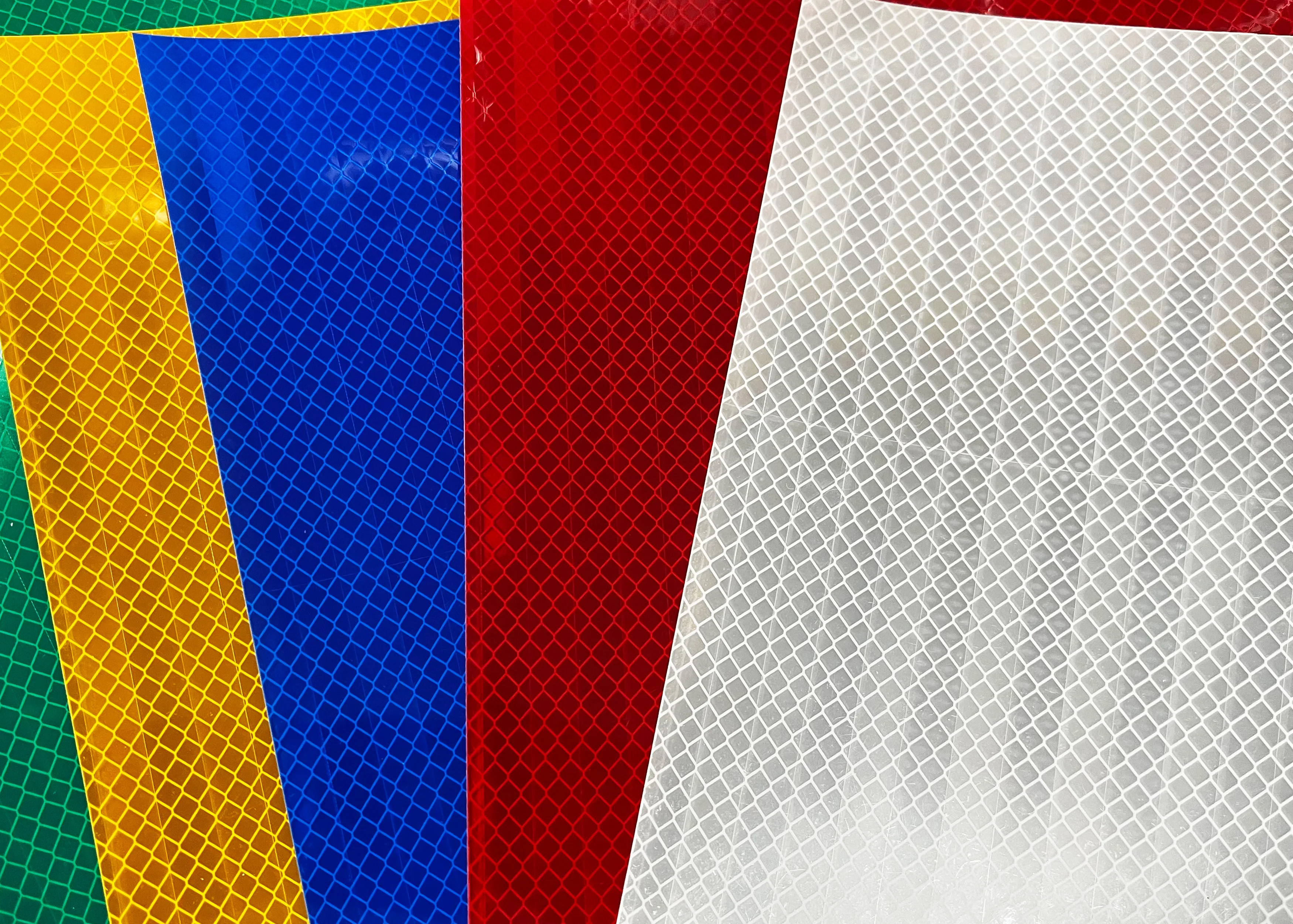 Diamond Grade 3M PVC Prismatic HIP Reflective Sheeting Rolls for Road ...