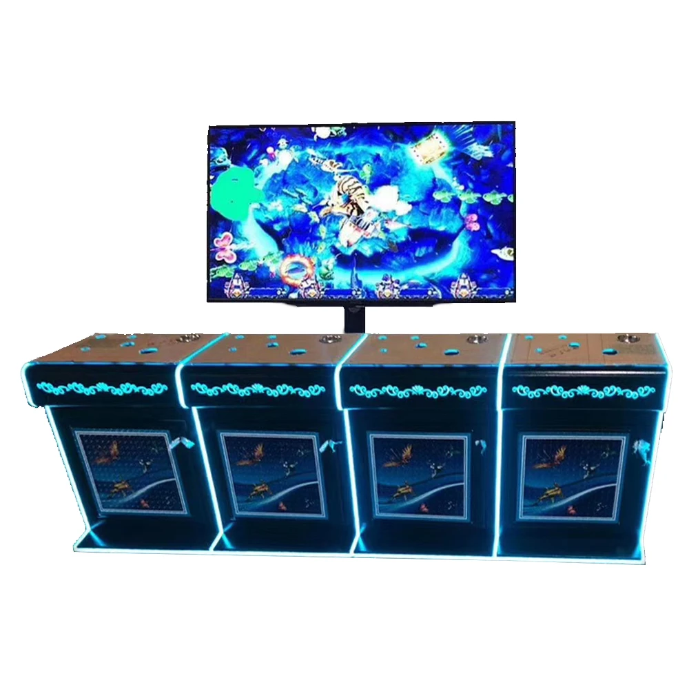 Customized Fishing Table Game Cabinets Machine Tiger Strike Skill Games ...