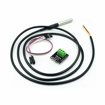Ds18b20 Water Temp Sensor Temperature Sensor Module Kit Waterproof ...