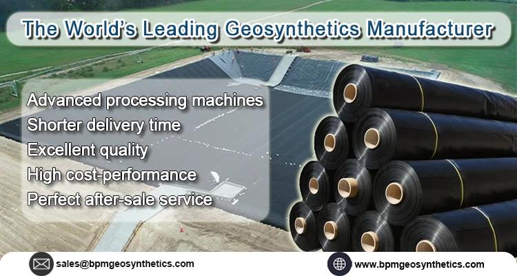 Bpm Geosynthetics Geosynthetic Damp Proof Liner Membrane 2mm For ...