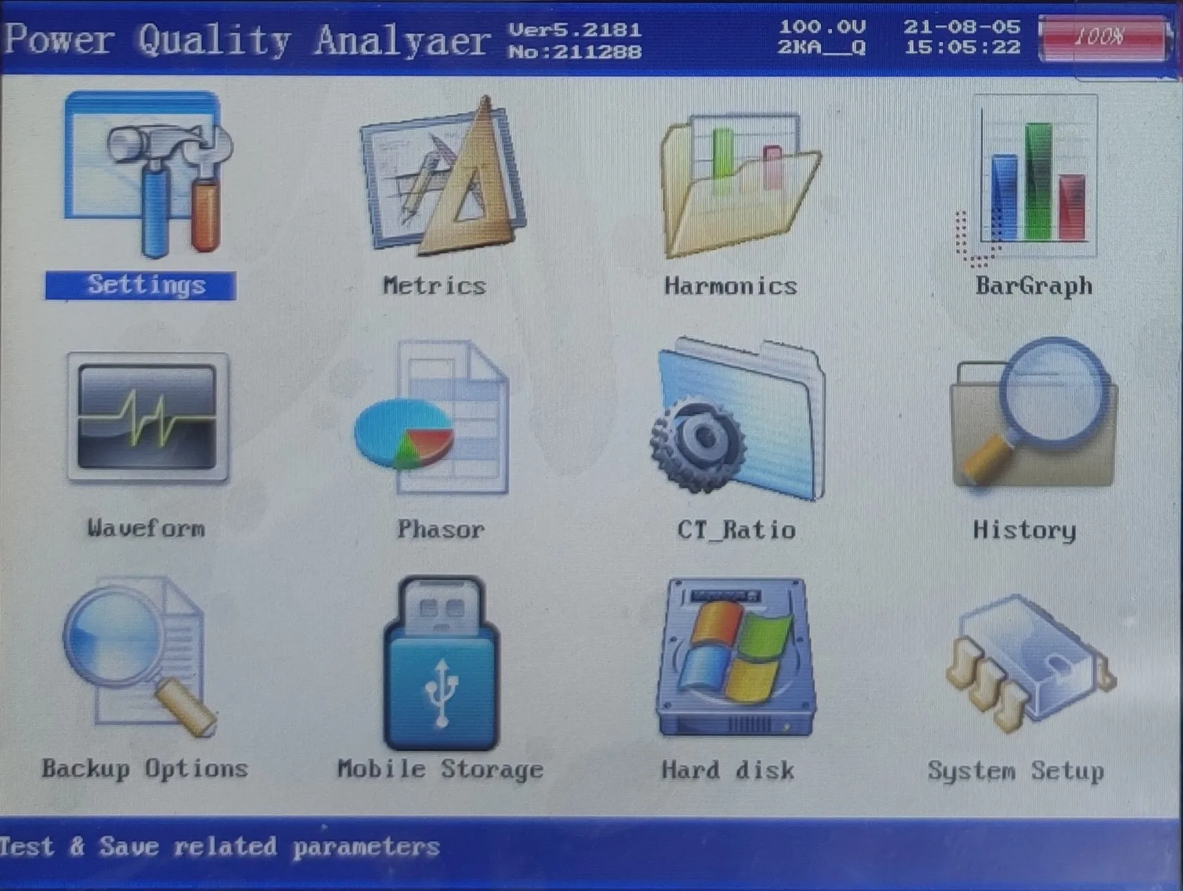 Lightweight Benchtop Ac Three Phase Power Quality Analyzer For Sale ...