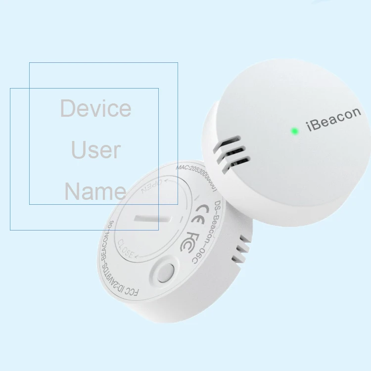 Factory Bluetooth Beacon With Programmable Button Low Cost Temperature ...