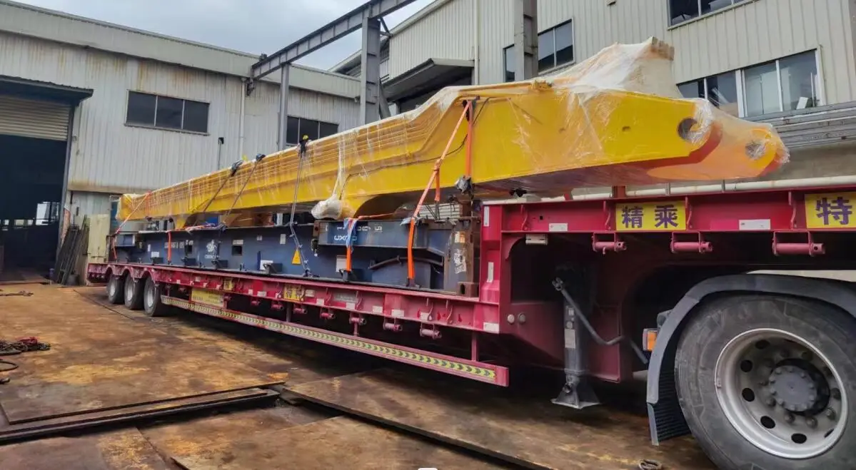 Excavators Boom Dipper Arm - Long Reach Excavator Attachment for ...