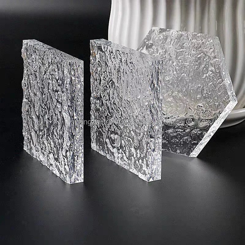 Transparent Acrylic Stone Pattern Display Frame Acrylic Jewelry Props ...