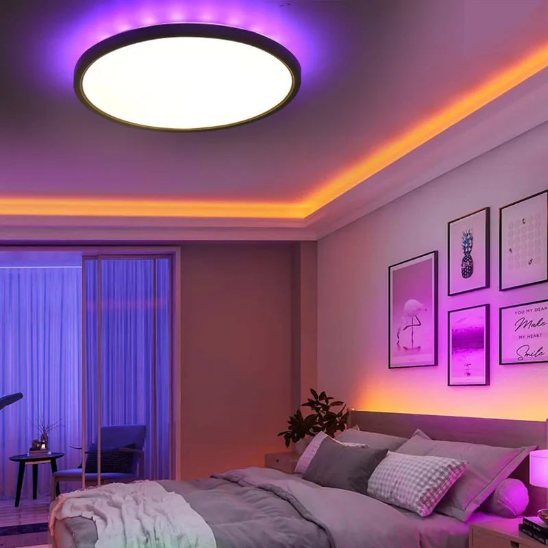 Indoor Ambient LED Lighting Backlight RGB Atmosphere Lamp Multifunction ...