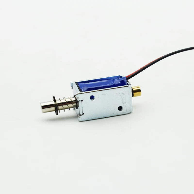 6V Push Pull Solenoid - Mini Frame Solenoid for Electronics