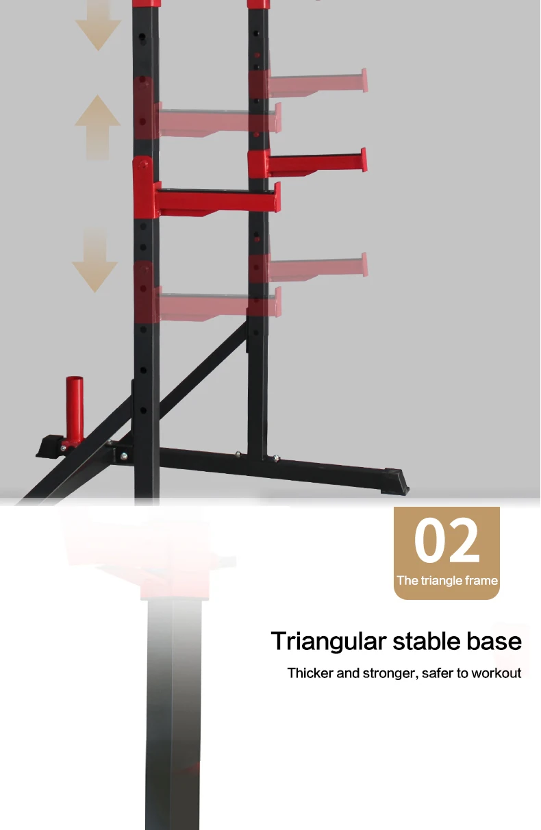 Xoyoou Squat Rack Power Adjustable Simple Squat Rack - Buy Squat Rack ...