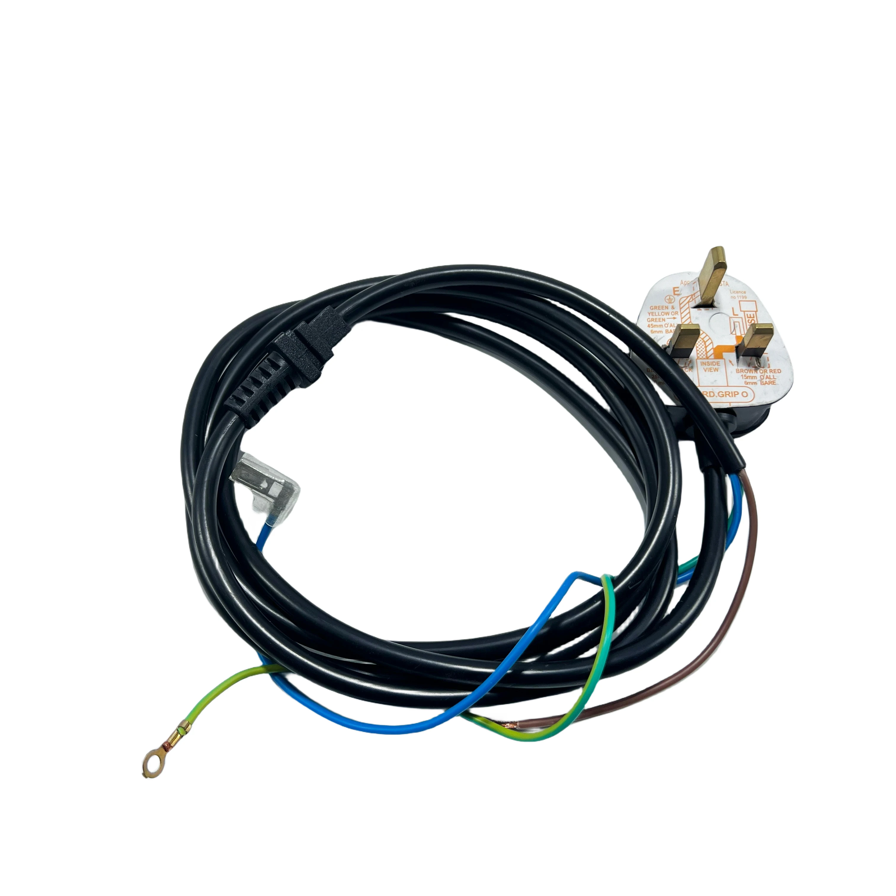 Heye Uk 3 Pin Plug To Iec C13 Power Cord Uk Power Cable Pc Monitor ...