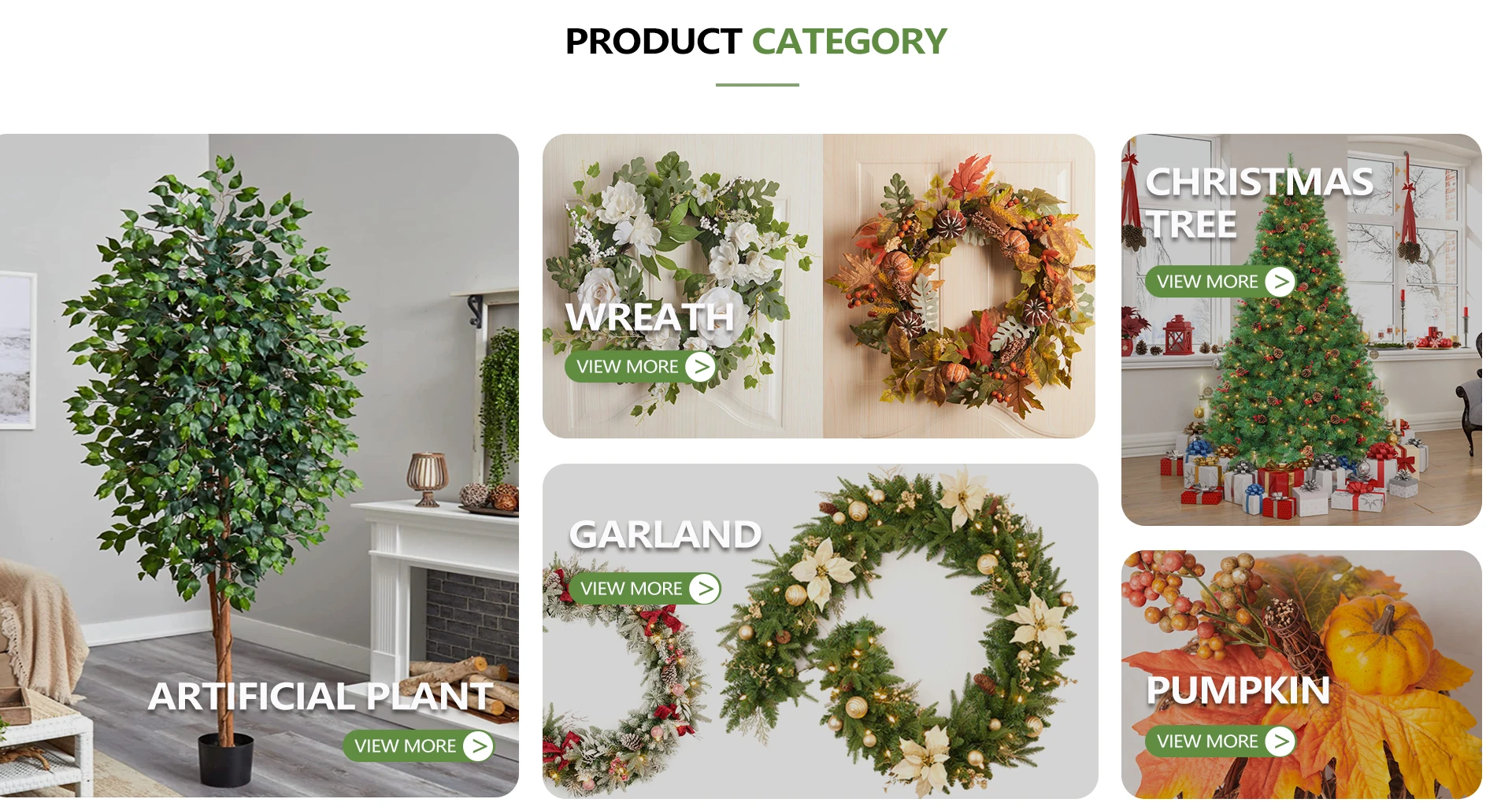 Huizhou Hongcheng Crafts Company Limited - Christmas Tree, Garland