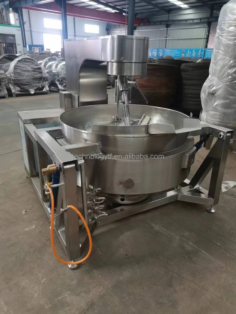 Application Of 100 - 500l Automatic Planet Agitator In Frying,Cooking ...