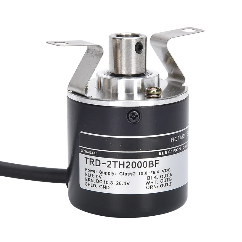 TRD-2TH2000BF TRD incremental hollow shaft rotary replacement elevator 24v encoder For Fully ...