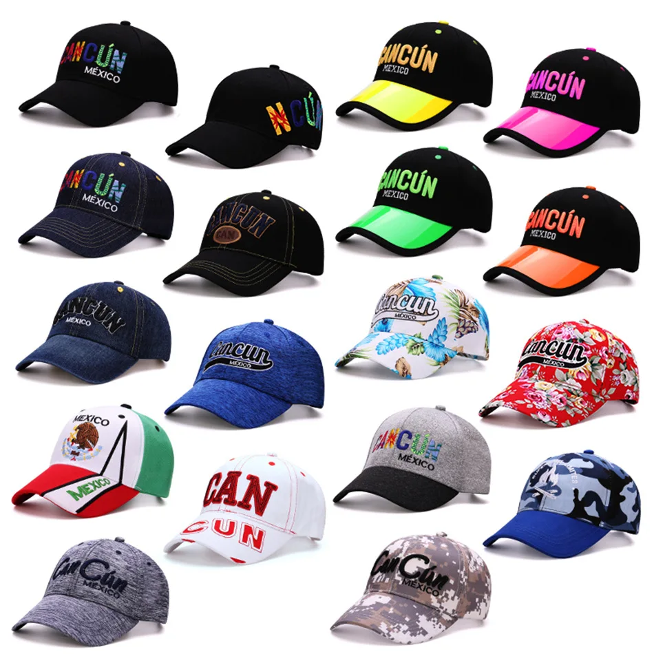 Custom Logo Baseball Caps - Plain Embroidery Printing
