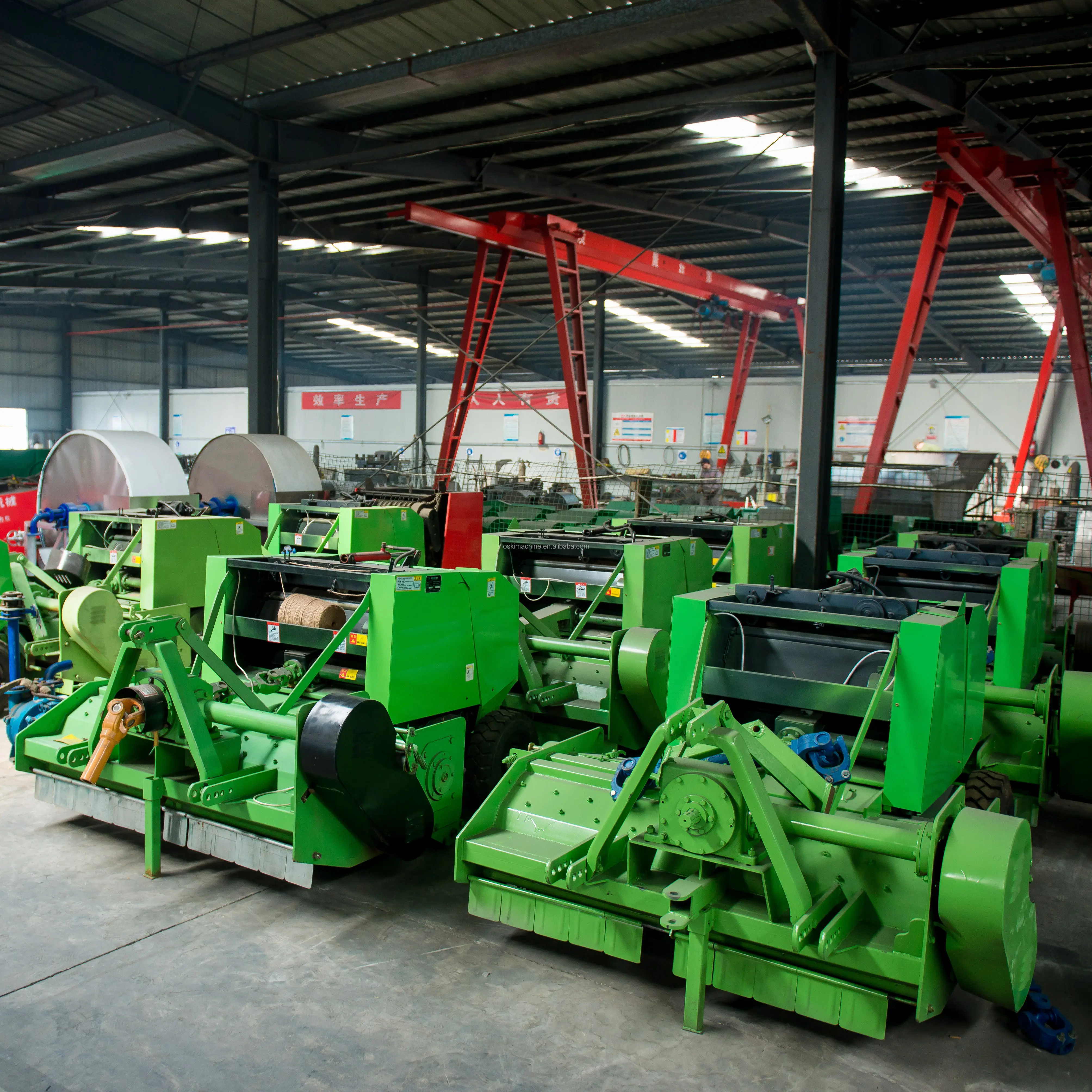 Hay Bale Straw Grass Machinery India Silage Baler Compress Wrapper Mini ...