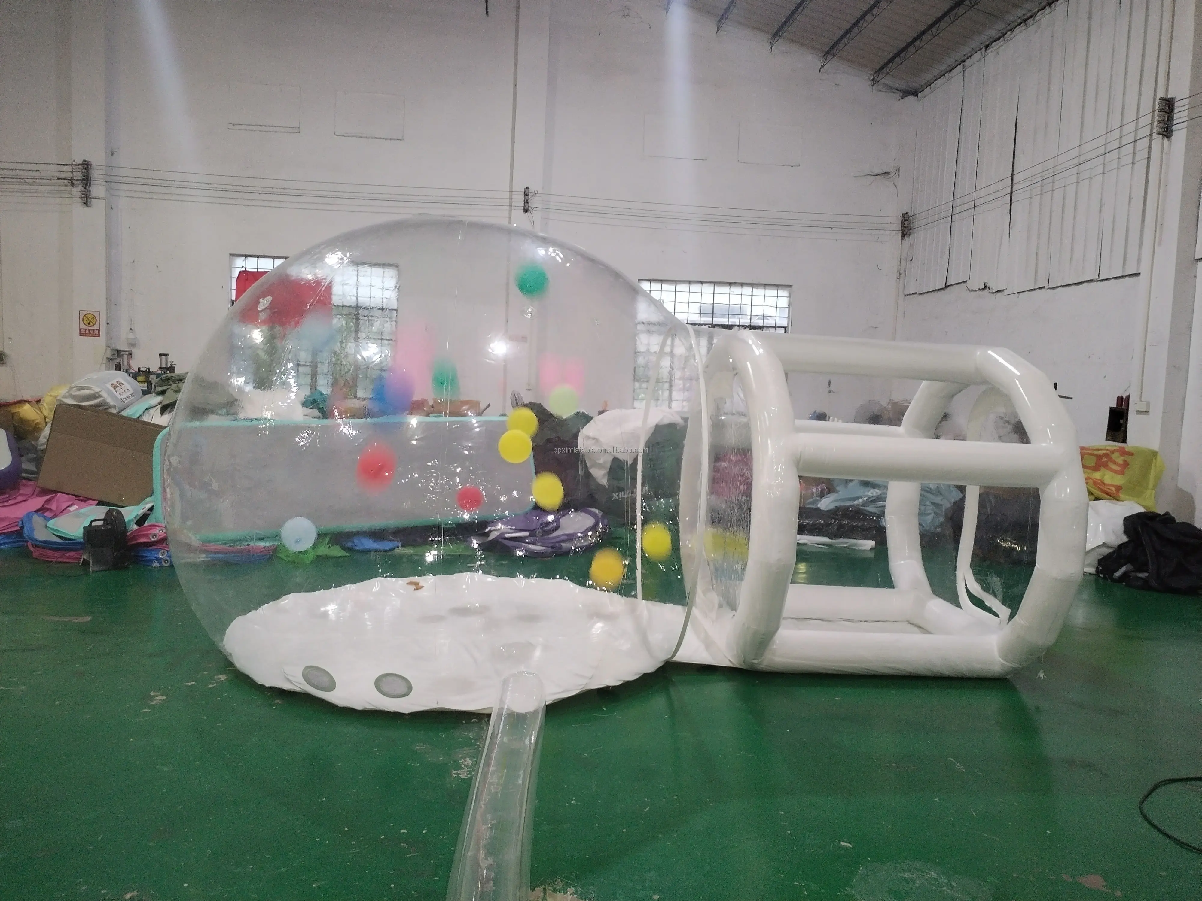 Commercial Kids Party Clear Fun Dome Snow Globe Balloon Transparent Inflatable Bubble Bouncer ...