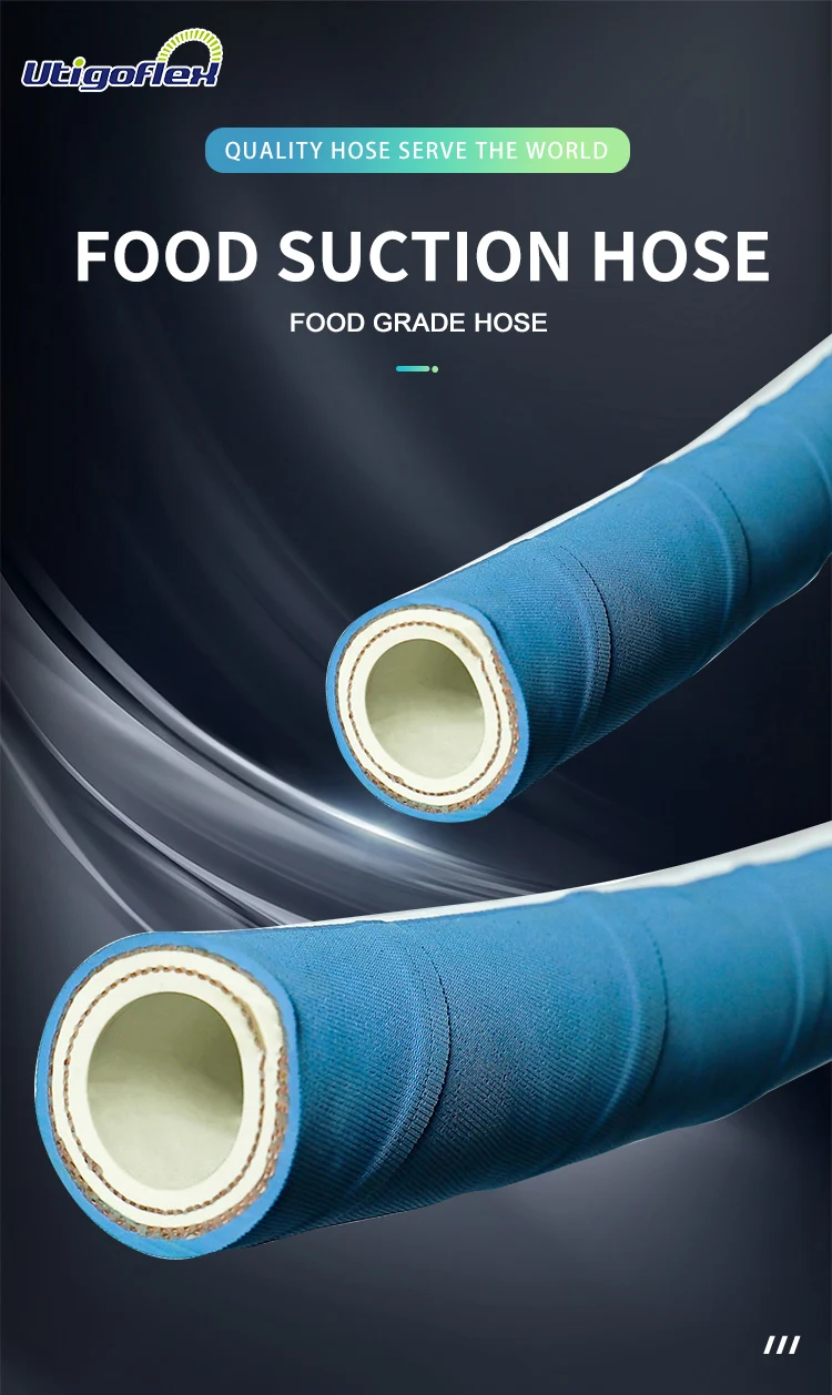 EPDM Food Delivery and Suction Rubber Hose Food Grade High Tensile ...