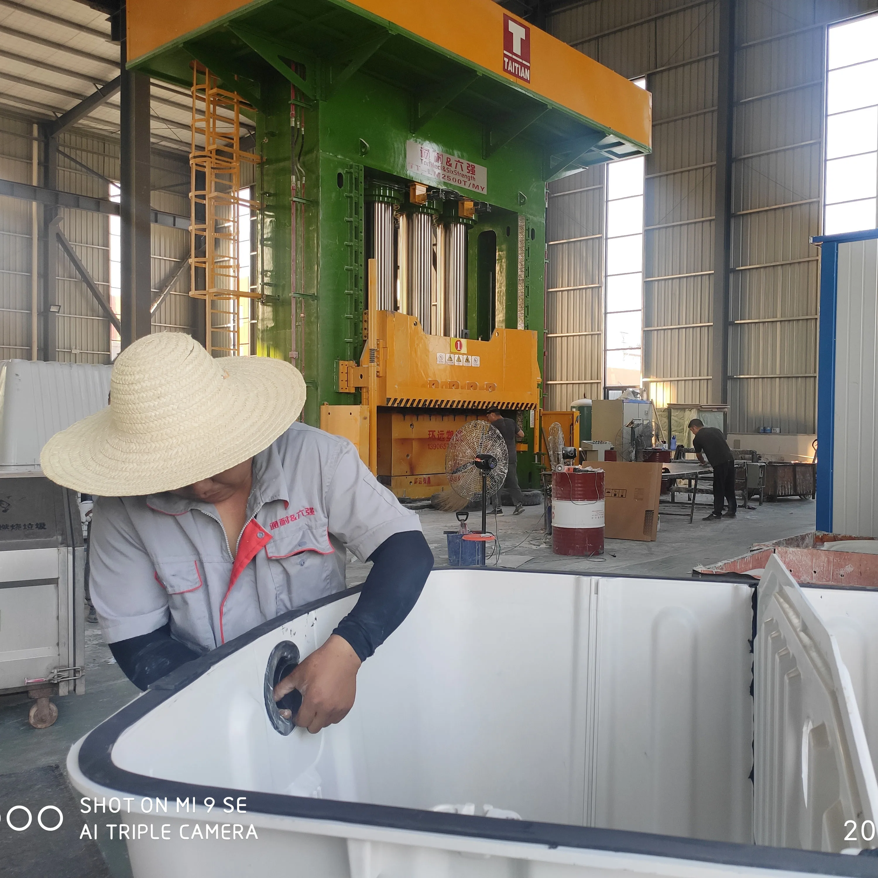 FRP Moulded Fiberglass Septic Tank for Sewage Treatment