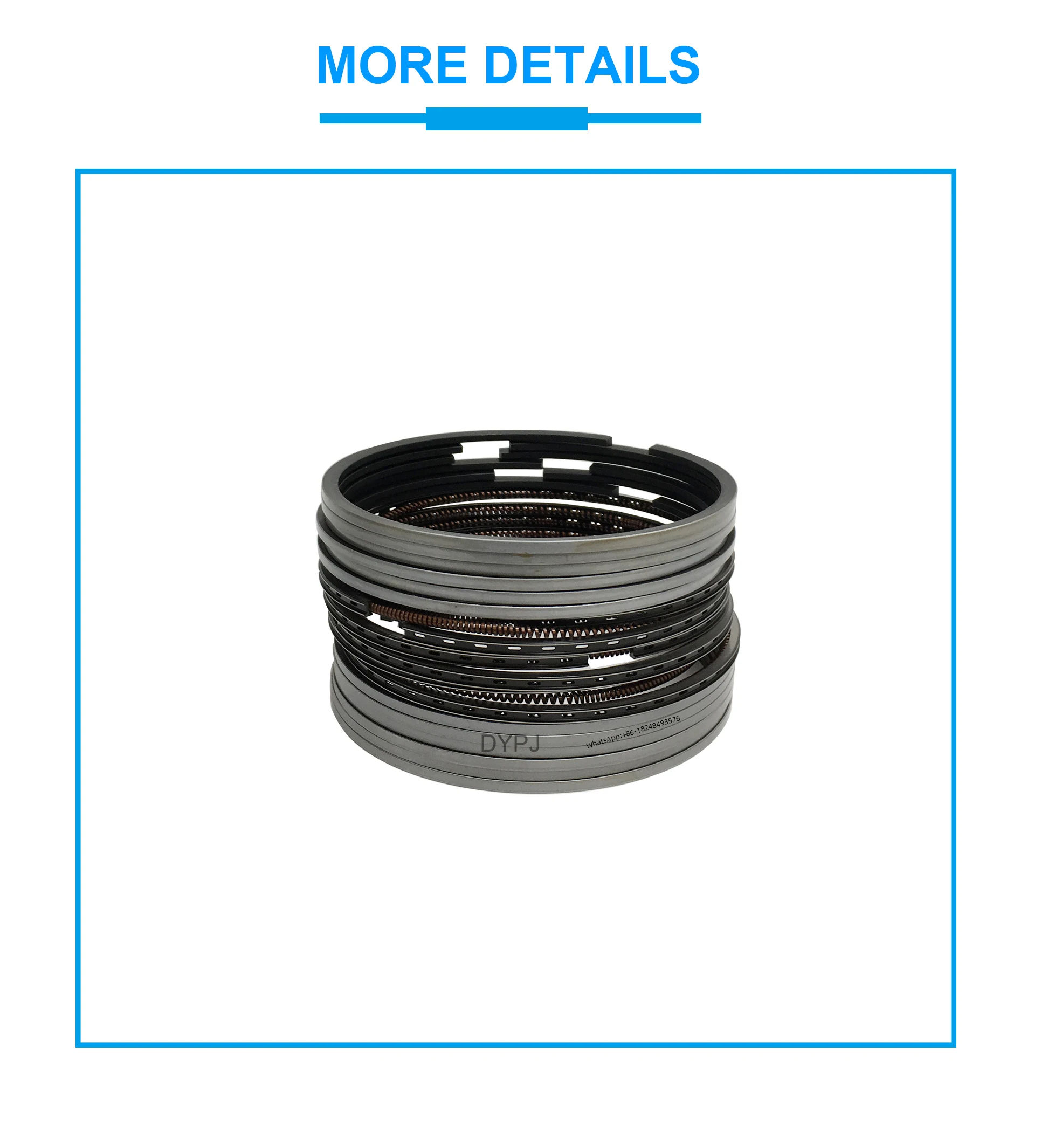 Daewoo Bus Parts 1146 Engine Parts 65.02503-8146 Piston Ring For Doosan ...