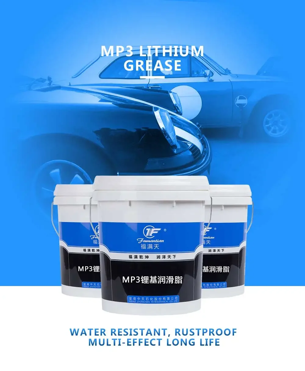 MP-3 Multi Purpose Lithium Grease for Heavy Load Lubrication