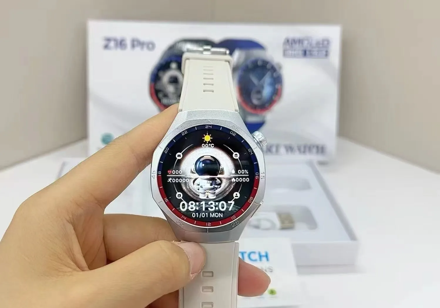 Z16 Pro Smart Watch - BT Touchscreen Smart Watch for Men